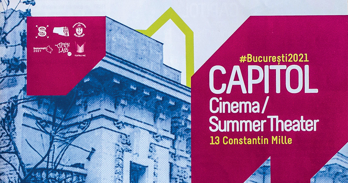 Booklet Cinema / Teatrul de vară Capitol