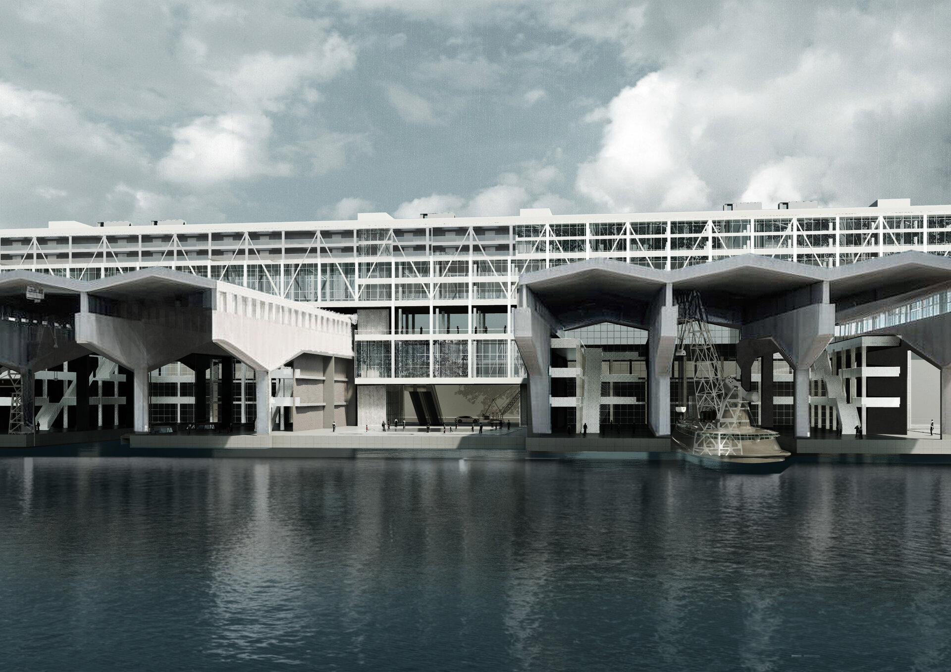 Luka Cargo port hotel și centru de convenții, Belgrad, Serbia