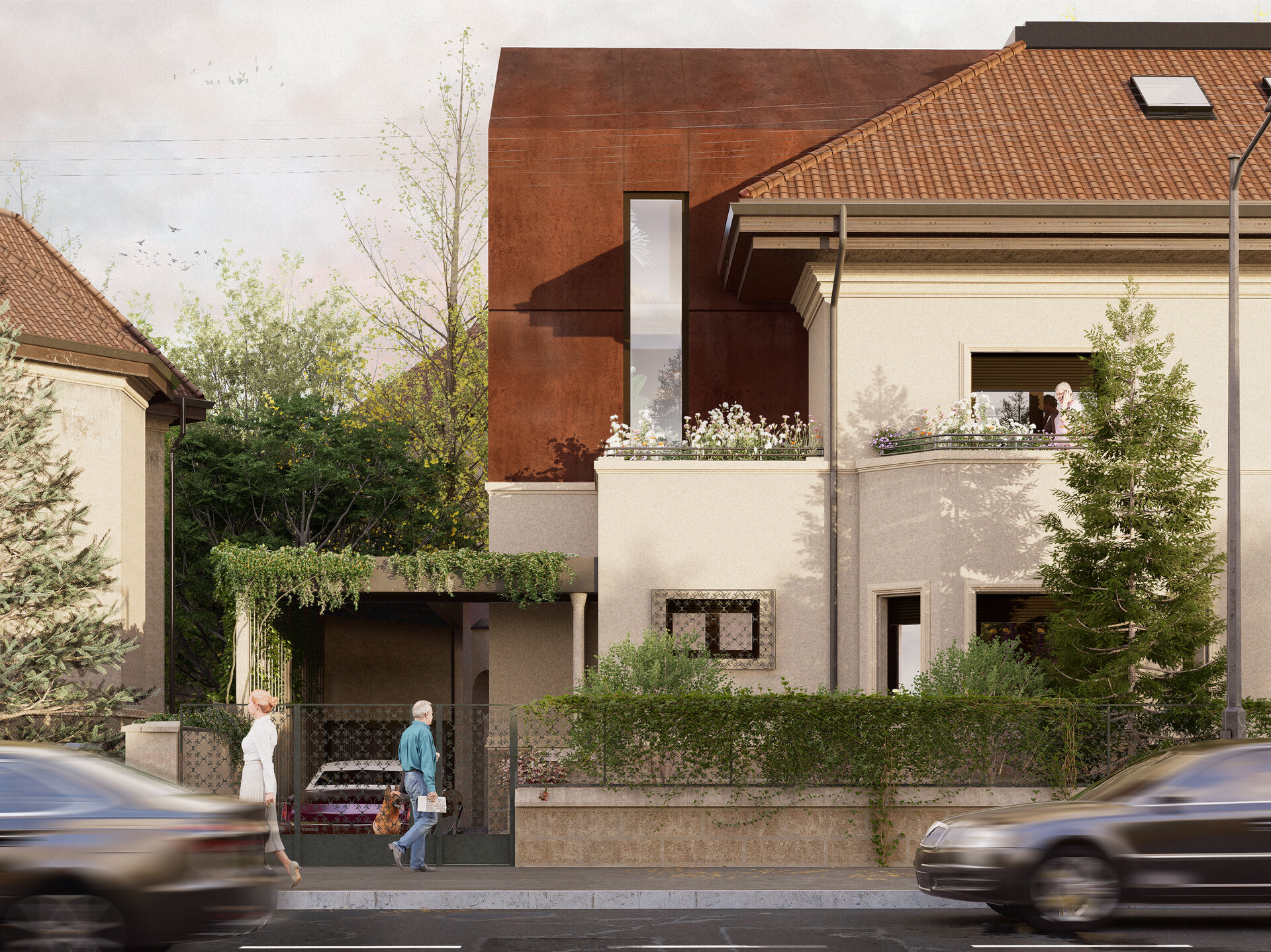 Locuință unifamilială în Cotroceni - consolidare si extindere